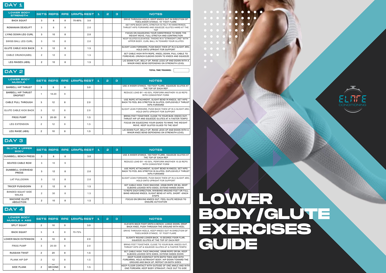 Glute Hypertrophy Program – Your Movement Muscle Development - Ultrax AI