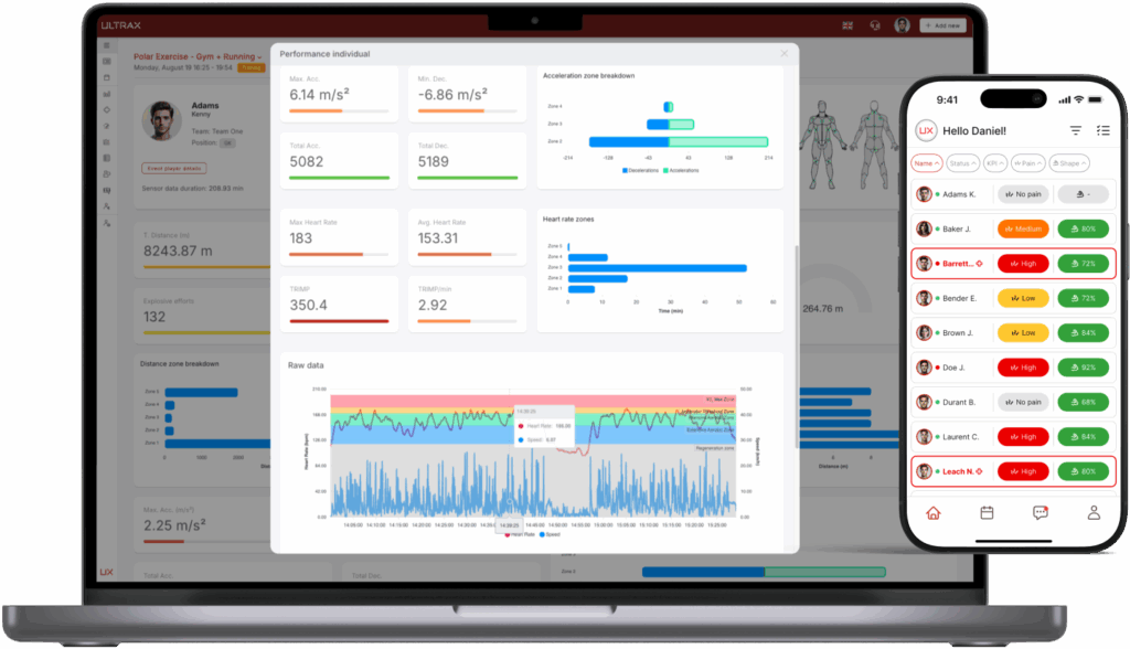 Sports Performance Intelligence Platform | Ultrax AI